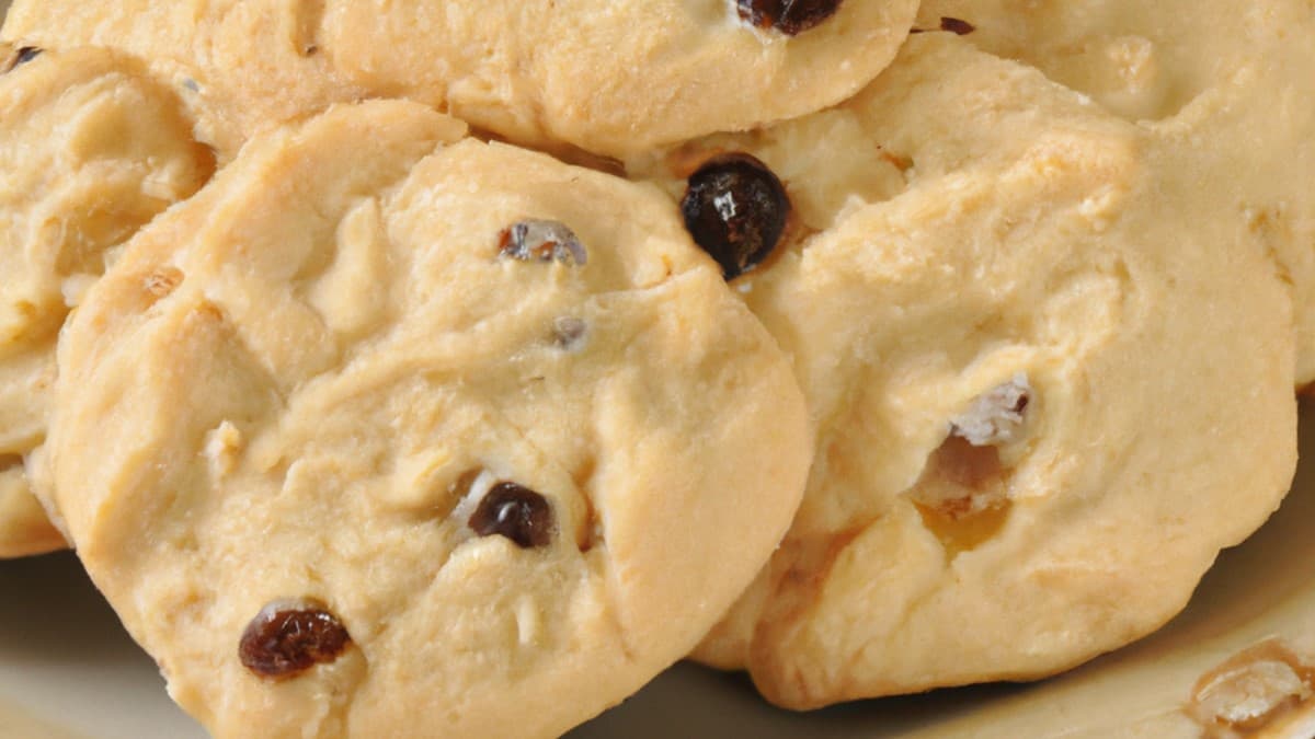 White Chocolate Rum Raisin Cookies - The Good Plate